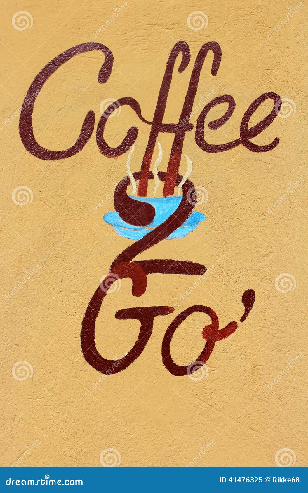 Coffee to go stock image. Image of decaf, beverage, coffe - 41476325