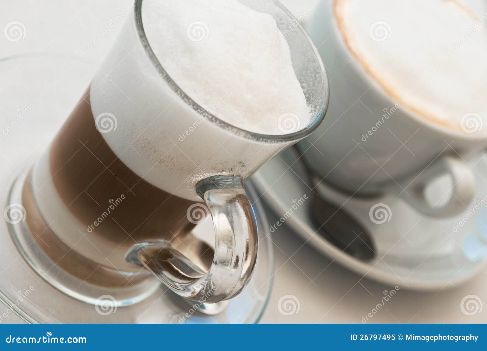 Coffee for Two stock image. Image of closeup, latte, espresso - 26797495