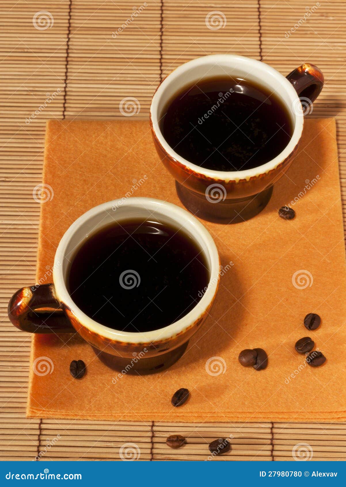 Coffee for Two stock photo. Image of coffe, table, napkin - 27980780