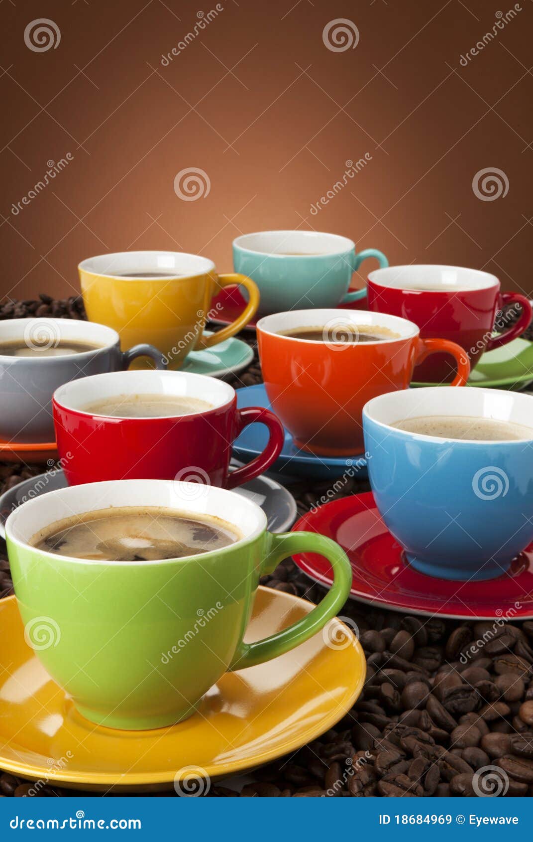 Coffee variety stock image. Image of coffee, color, espresso - 18684969