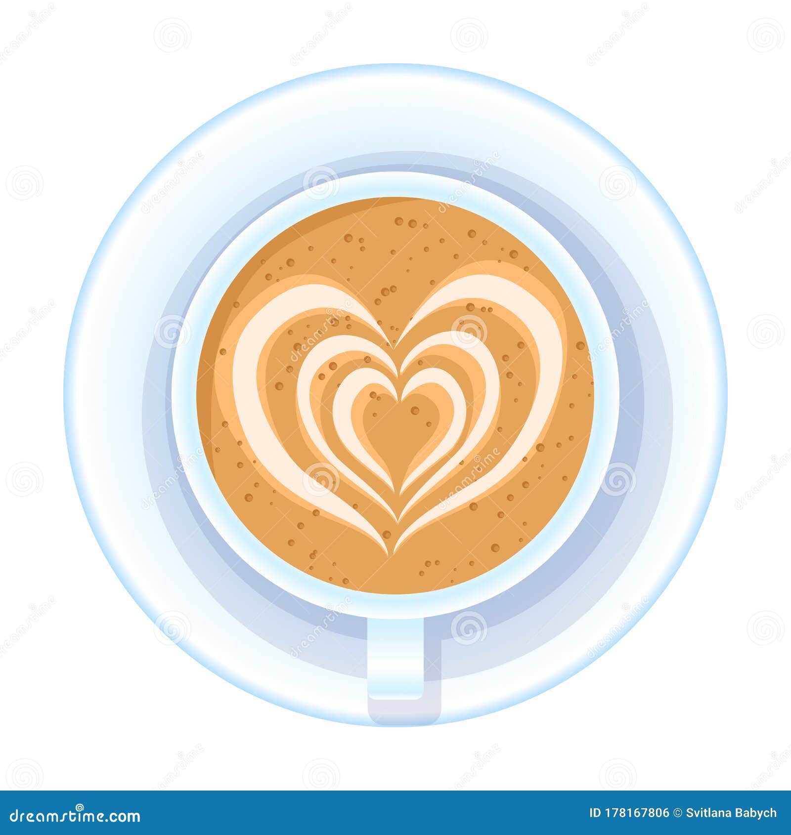 Coffee Vector Icon.Cartoon Vector Icon Isolated on White Background ...