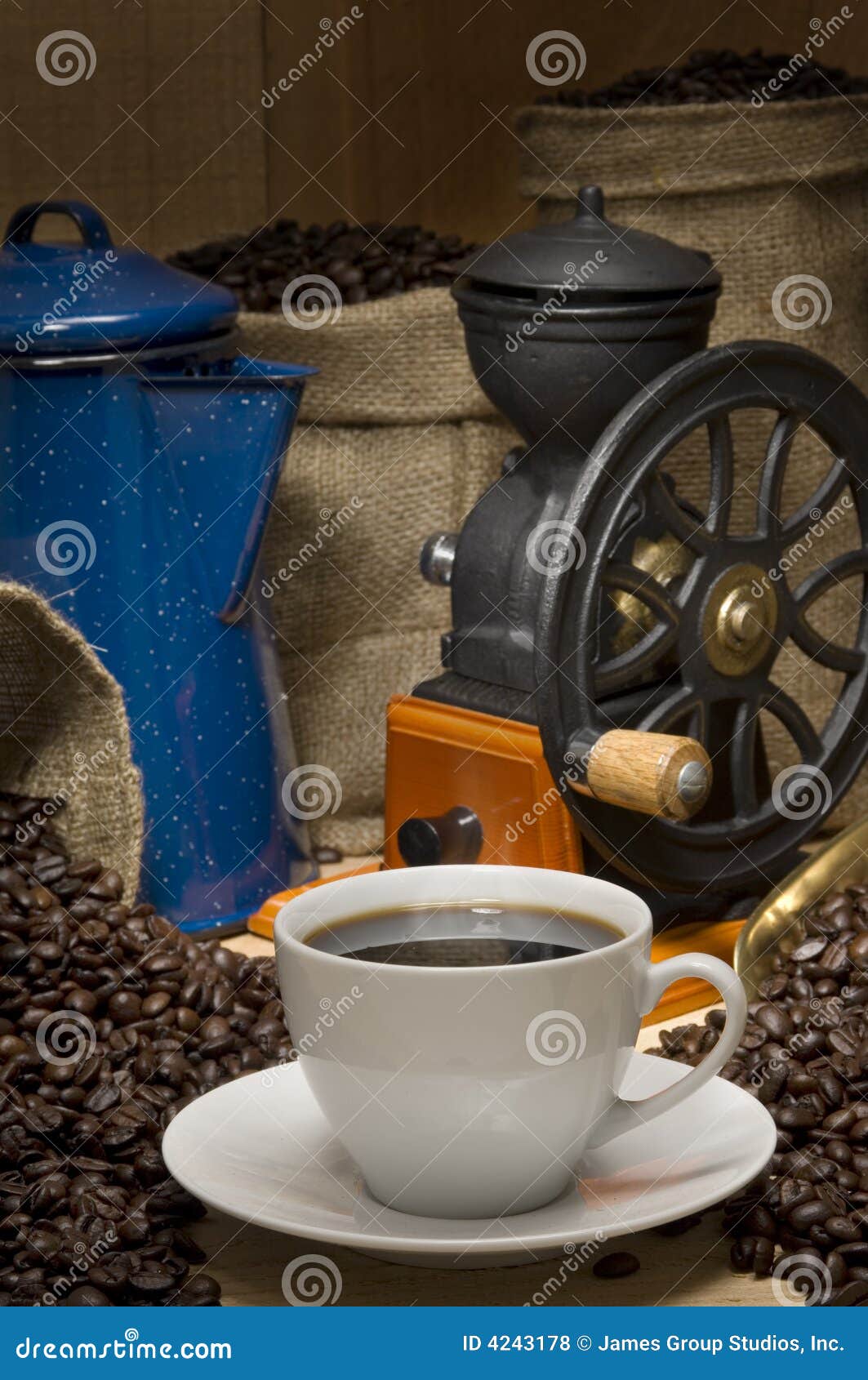 Coffee Vertical stock photo. Image of shop, coffee, beans - 4243178