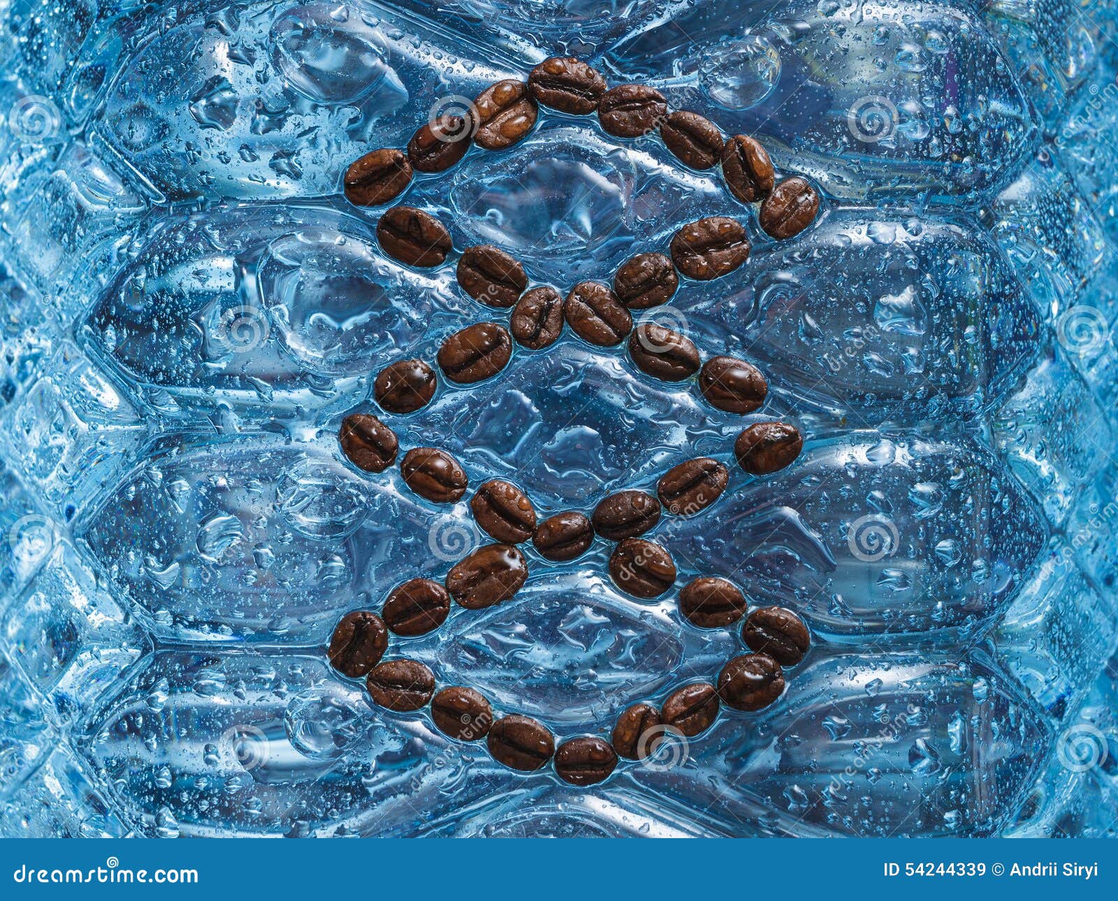 Coffee with water drops stock image. Image of cultures - 54244339