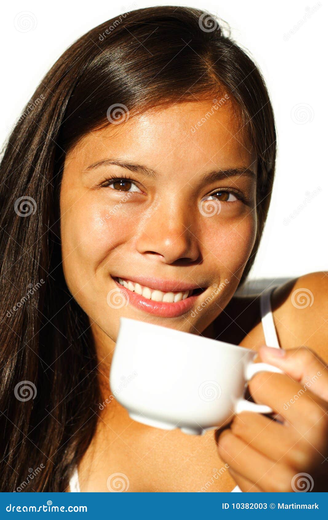 Coffee woman stock image. Image of attractive, ethnic - 10382003