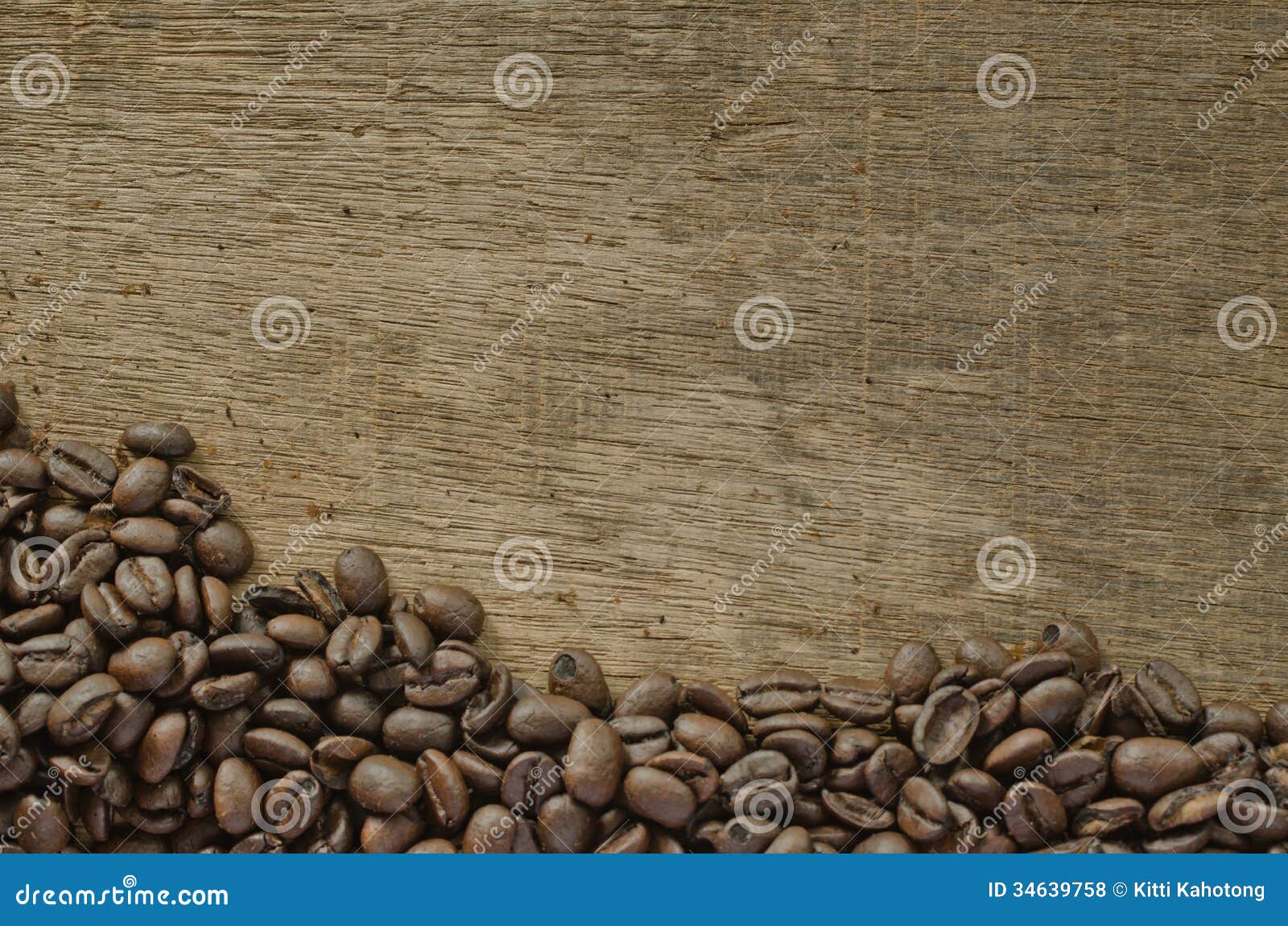 Coffee on the wood stock photo. Image of table, plant - 34639758
