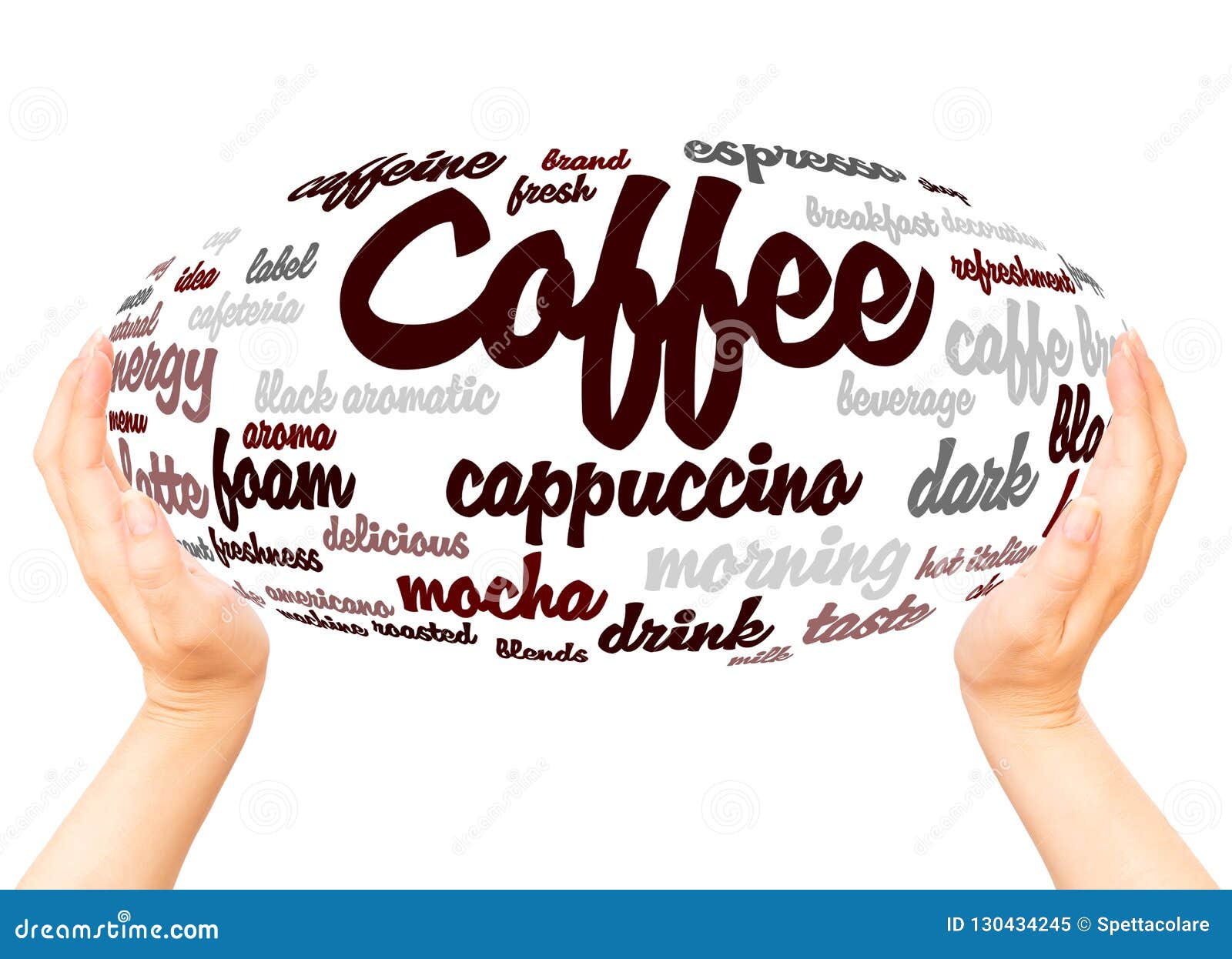 Coffee, Word Cloud Concept 6 Stock Illustration - Illustration of drink ...