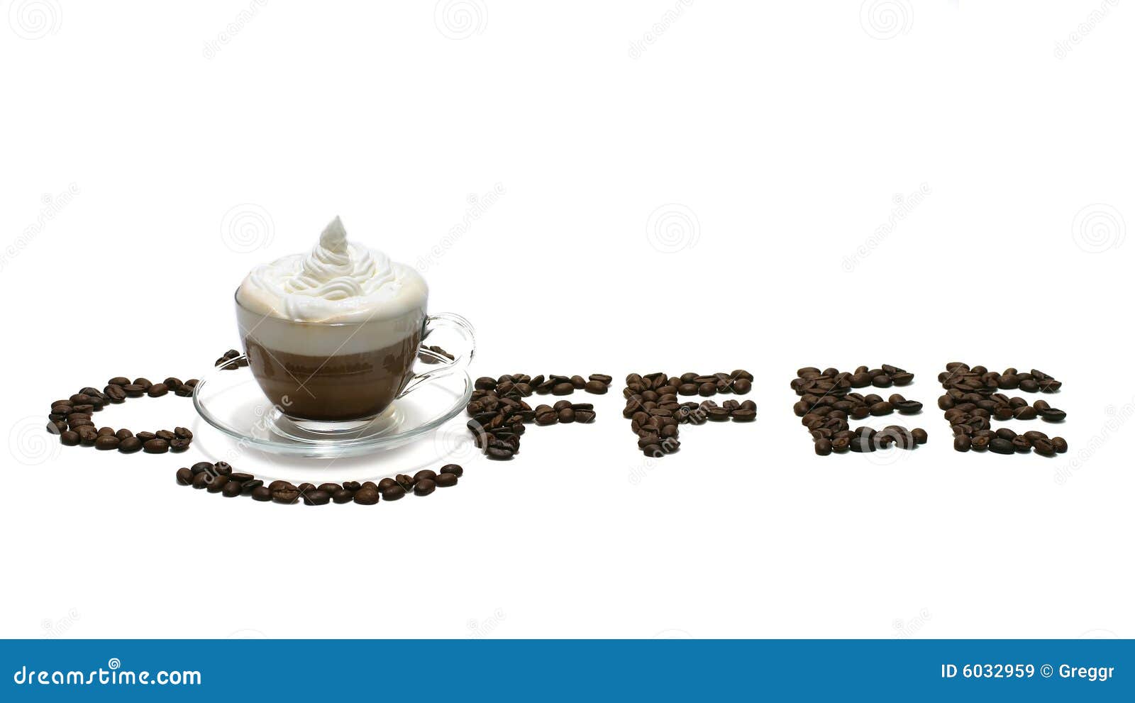 Coffee Word with Coffee Bean and Coffee Stock Image - Image of symbol ...