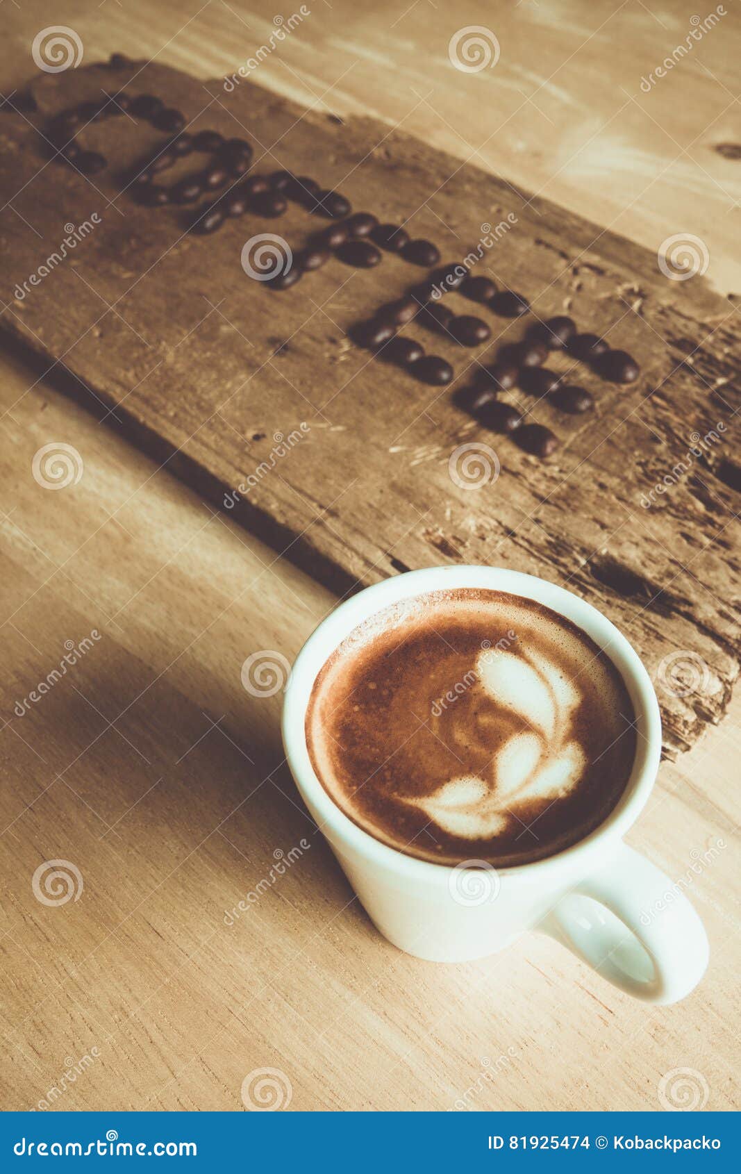 Coffee word stock photo. Image of grain, food, coffee - 81925474