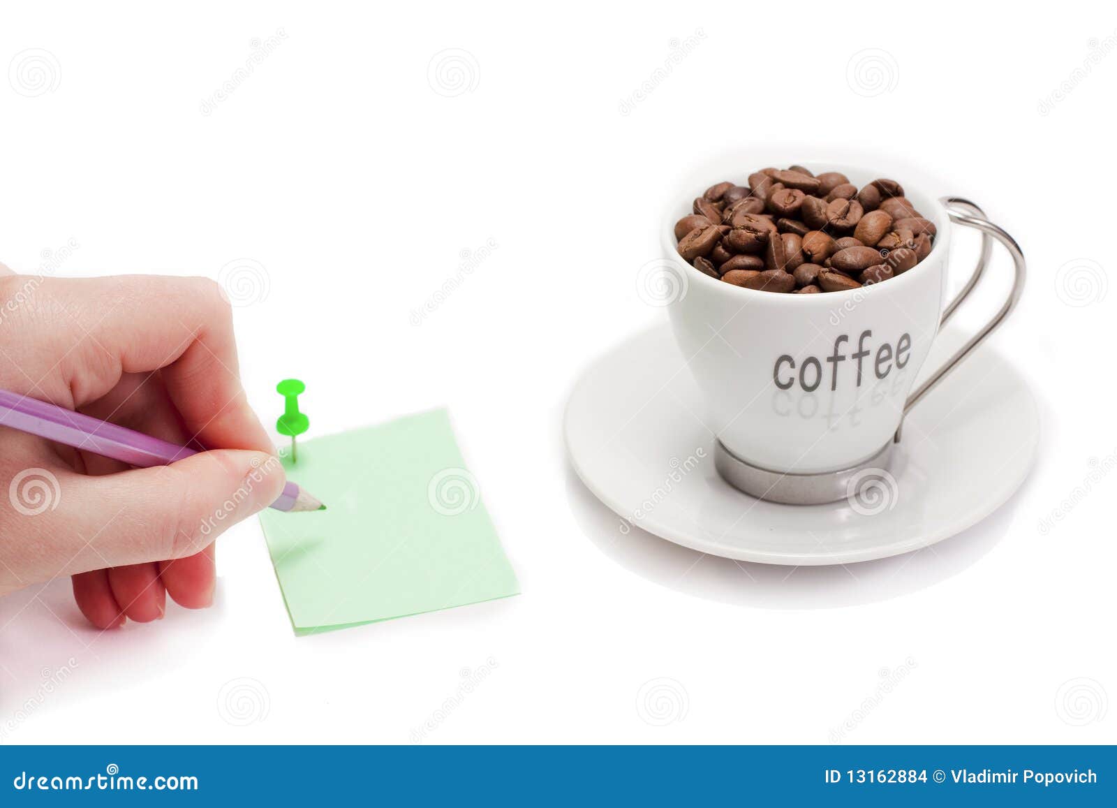 Coffee and work stock photo. Image of cappuccino, fragrant - 13162884