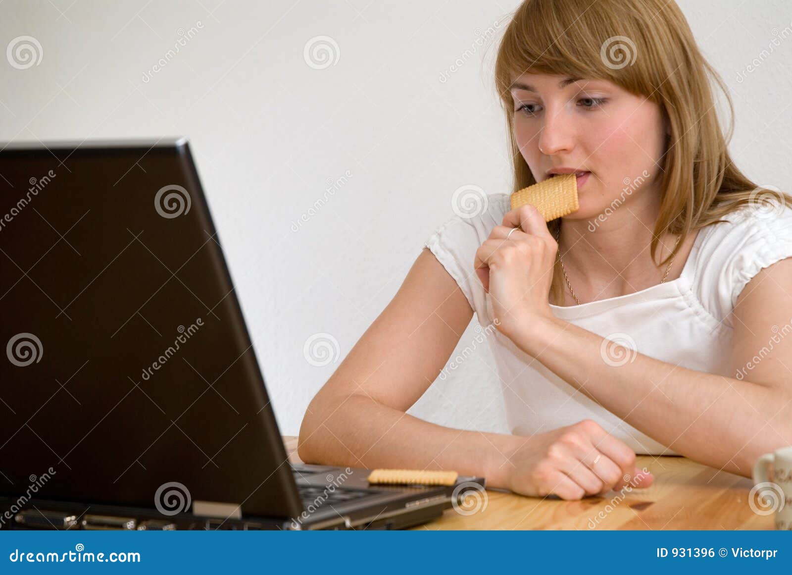 Coffee at work stock photo. Image of notebook, coffee, home - 931396