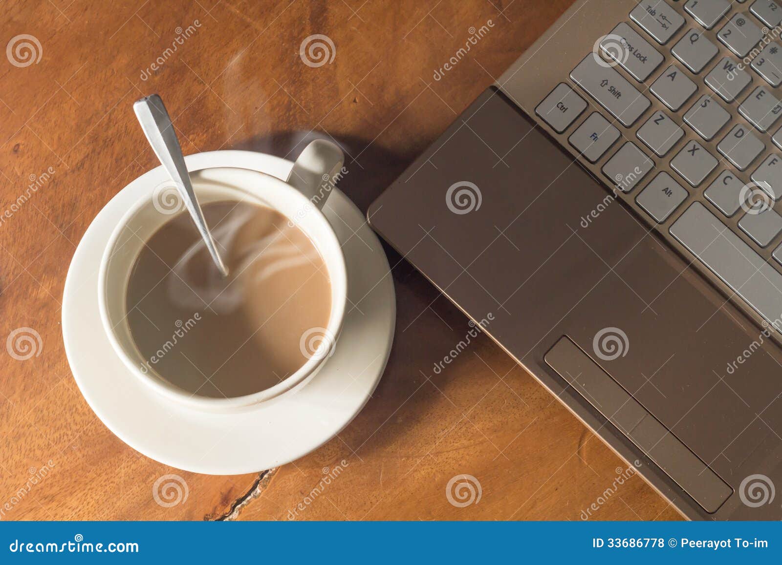 Coffee for work. stock photo. Image of drinks, refreshment - 33686778