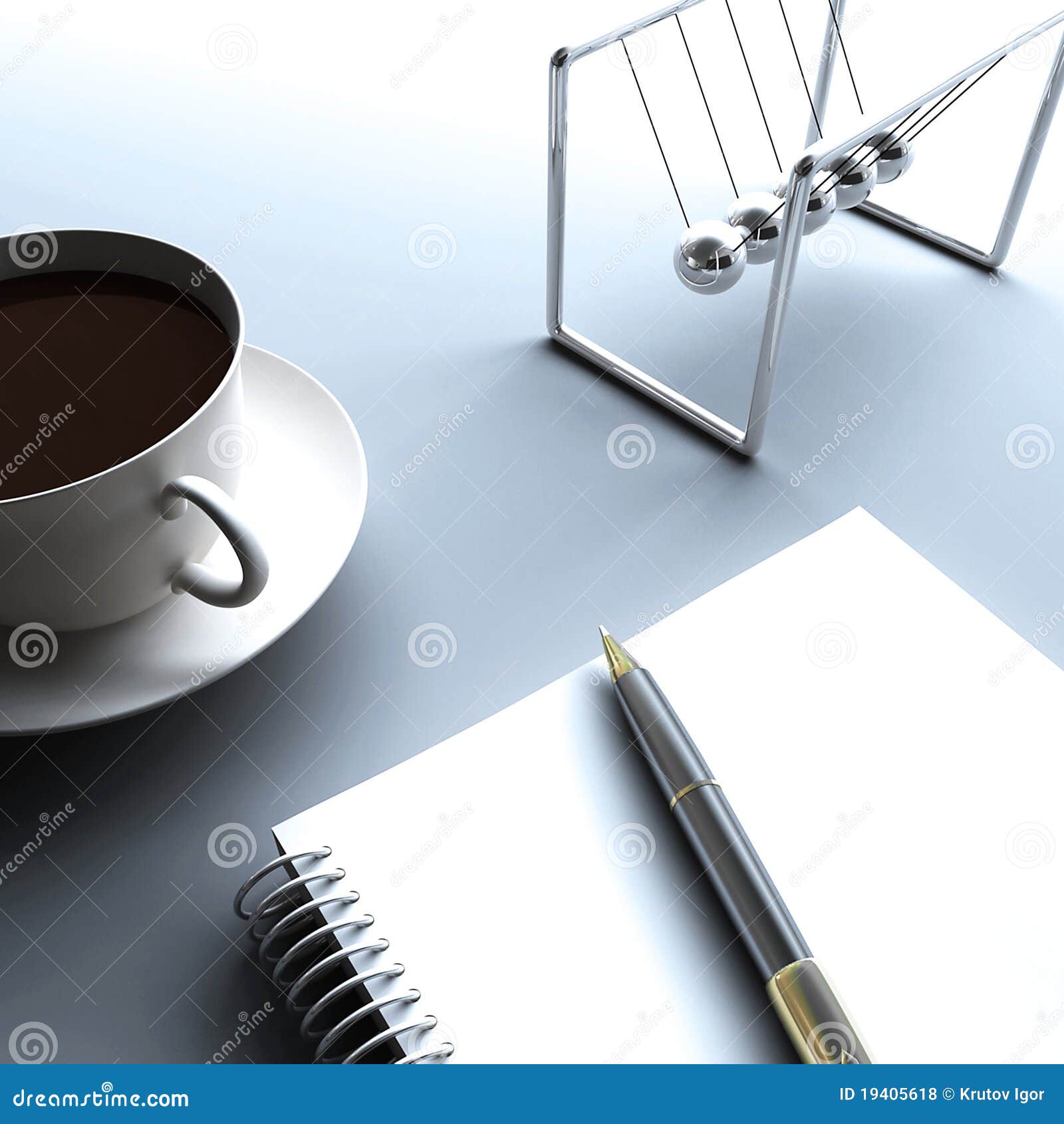 Coffee and writing stock illustration. Illustration of paper - 19405618