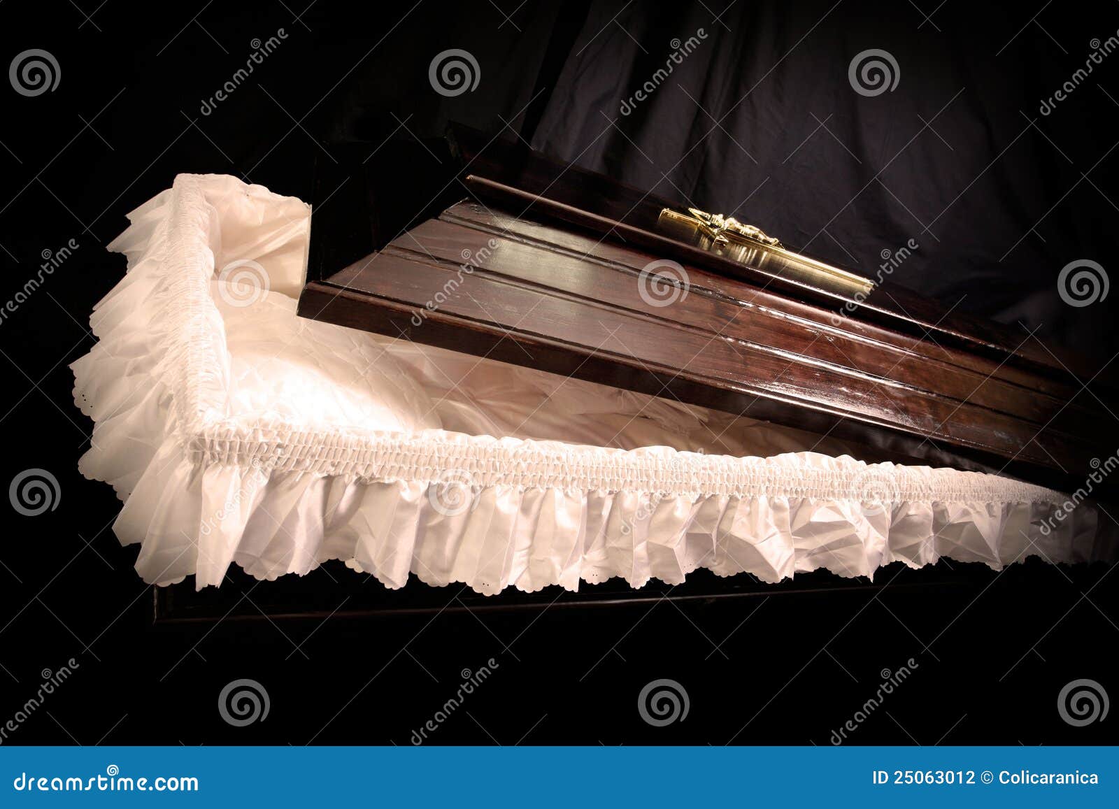 Coffin stock photo. Image of open, crypt, casket, cemetery - 25063012