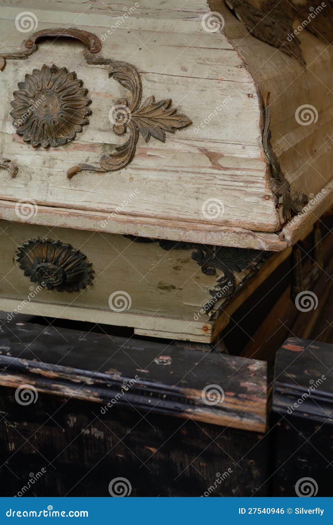 Coffin stock photo. Image of white, black, beautiful - 27540946