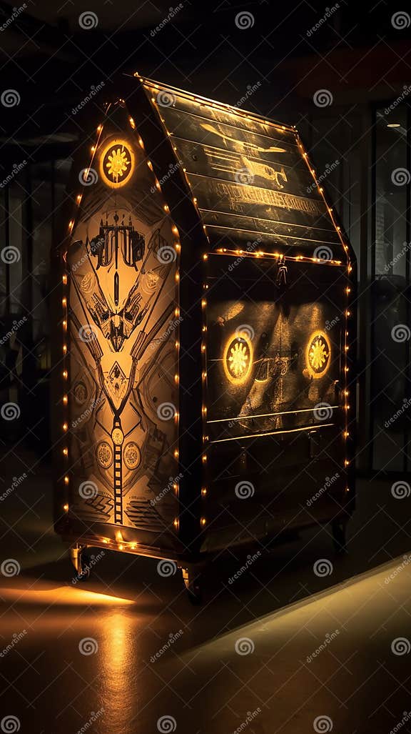 Coffin Code - Design Necropolis Stock Illustration - Illustration of ...