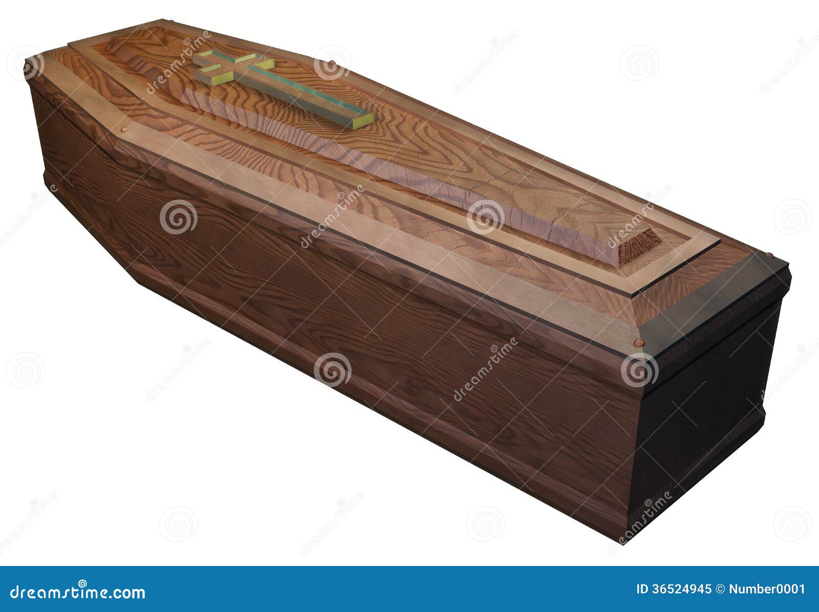 Coffin stock illustration. Illustration of sleep, last - 36524945