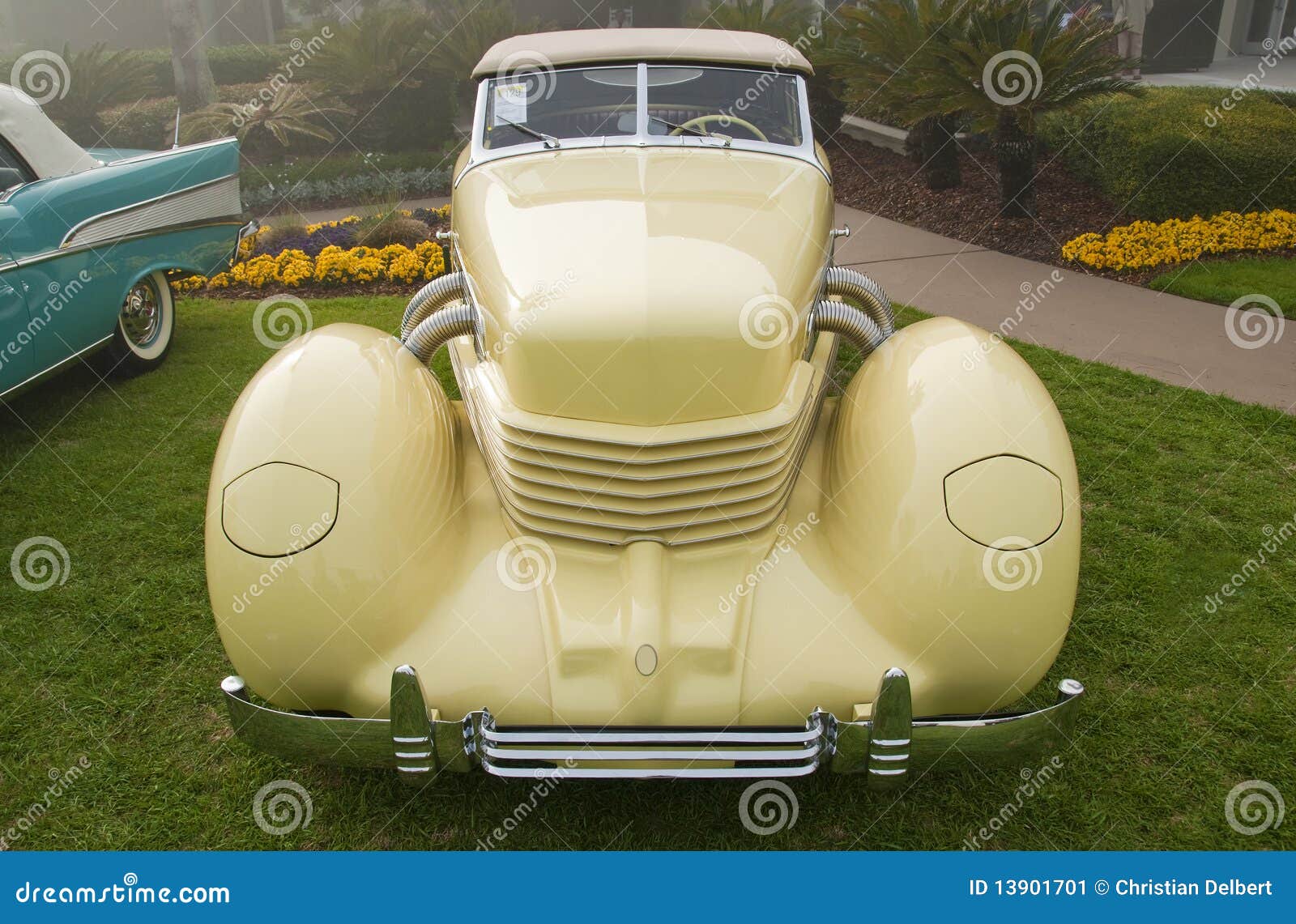 Coffin Nose Supercharged Car Stock Image - Image of wheels, cord: 13901701