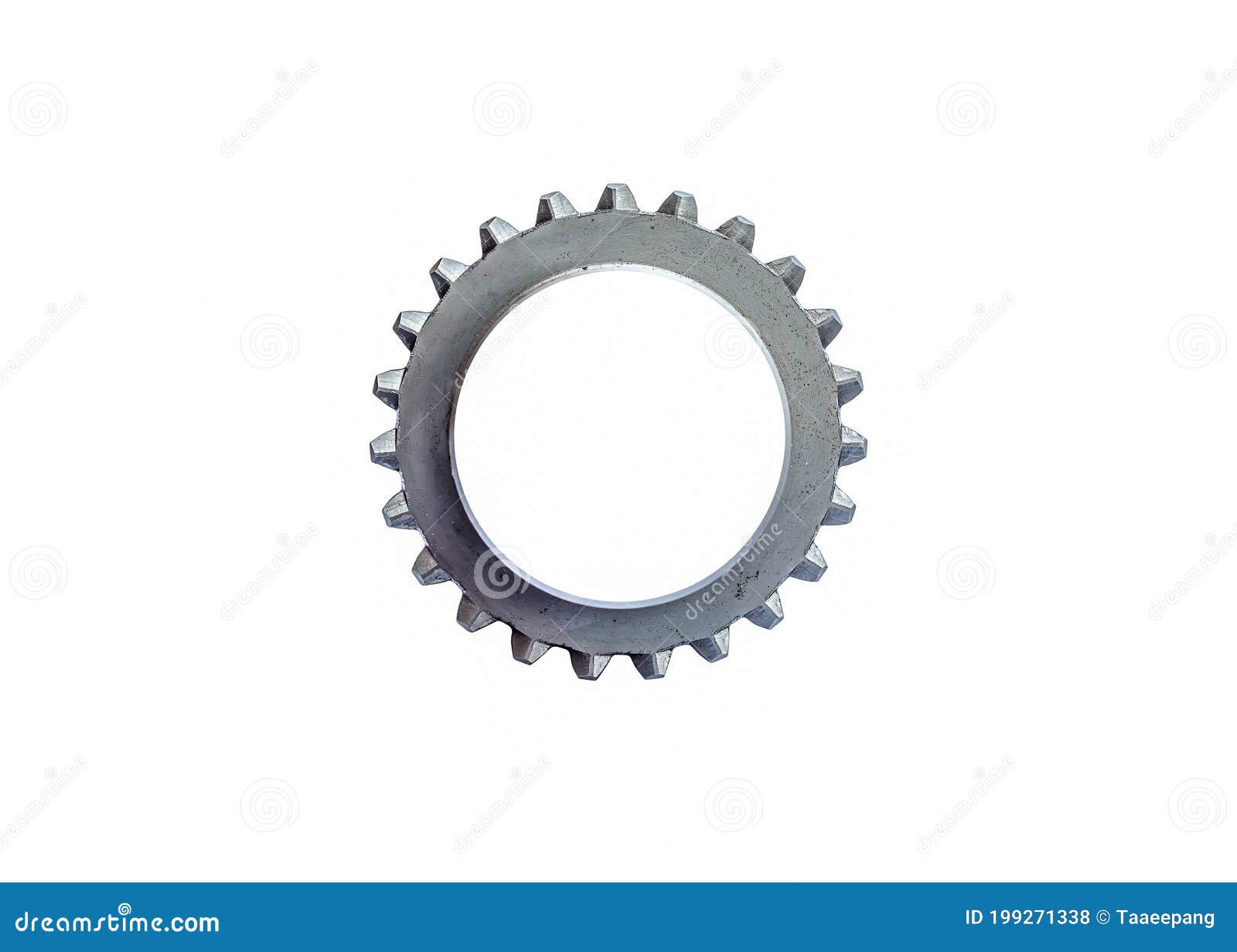 Cog Gear Wheels on White Background Stock Photo - Image of metallic ...