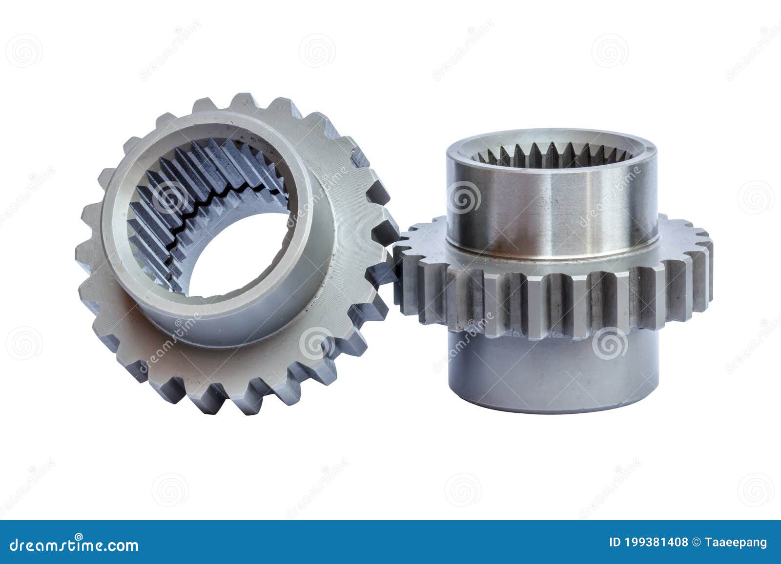 Cog Gear Wheels on White Background Stock Photo - Image of mechanics ...