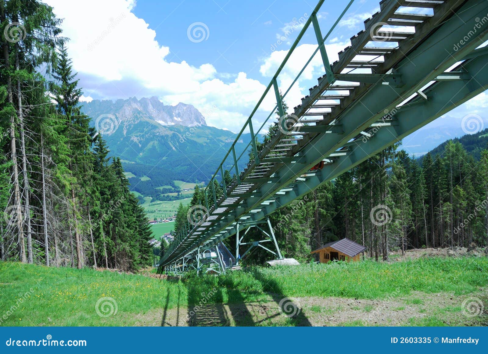Cog railroad stock image. Image of track, high, railways - 2603335