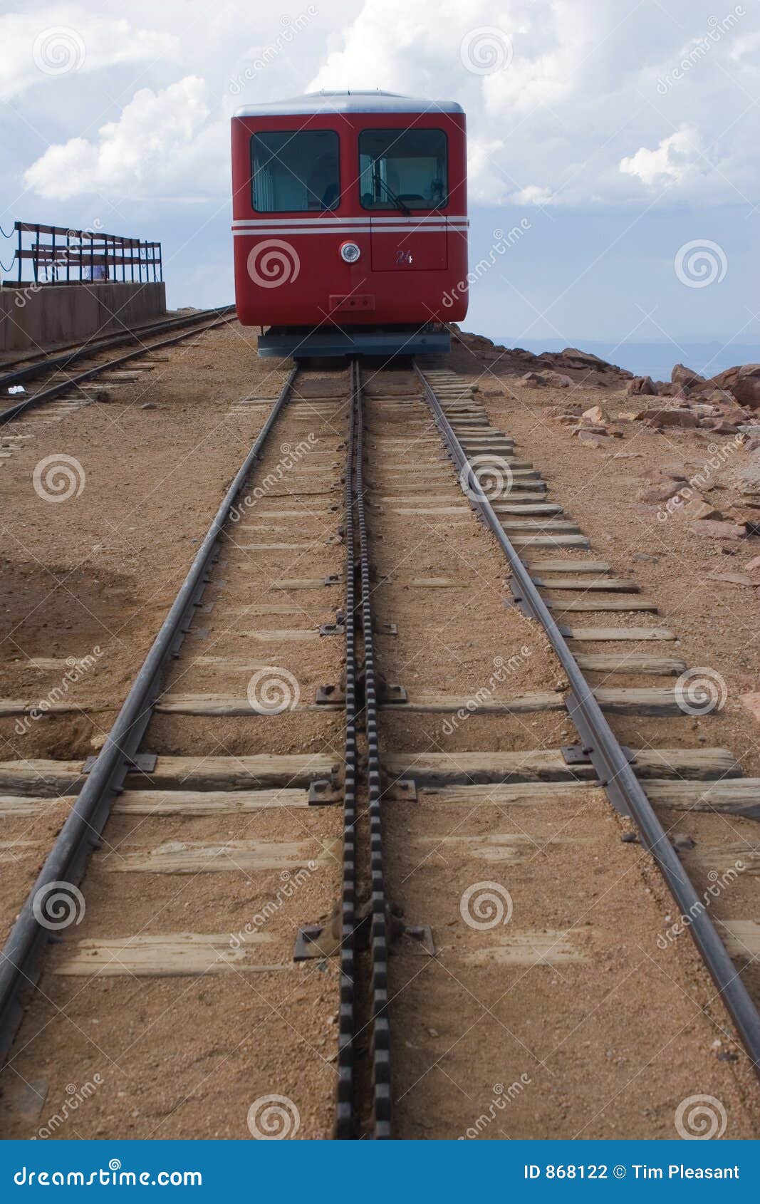 Cog railway car 1 stock photo. Image of locomotive, rail - 868122