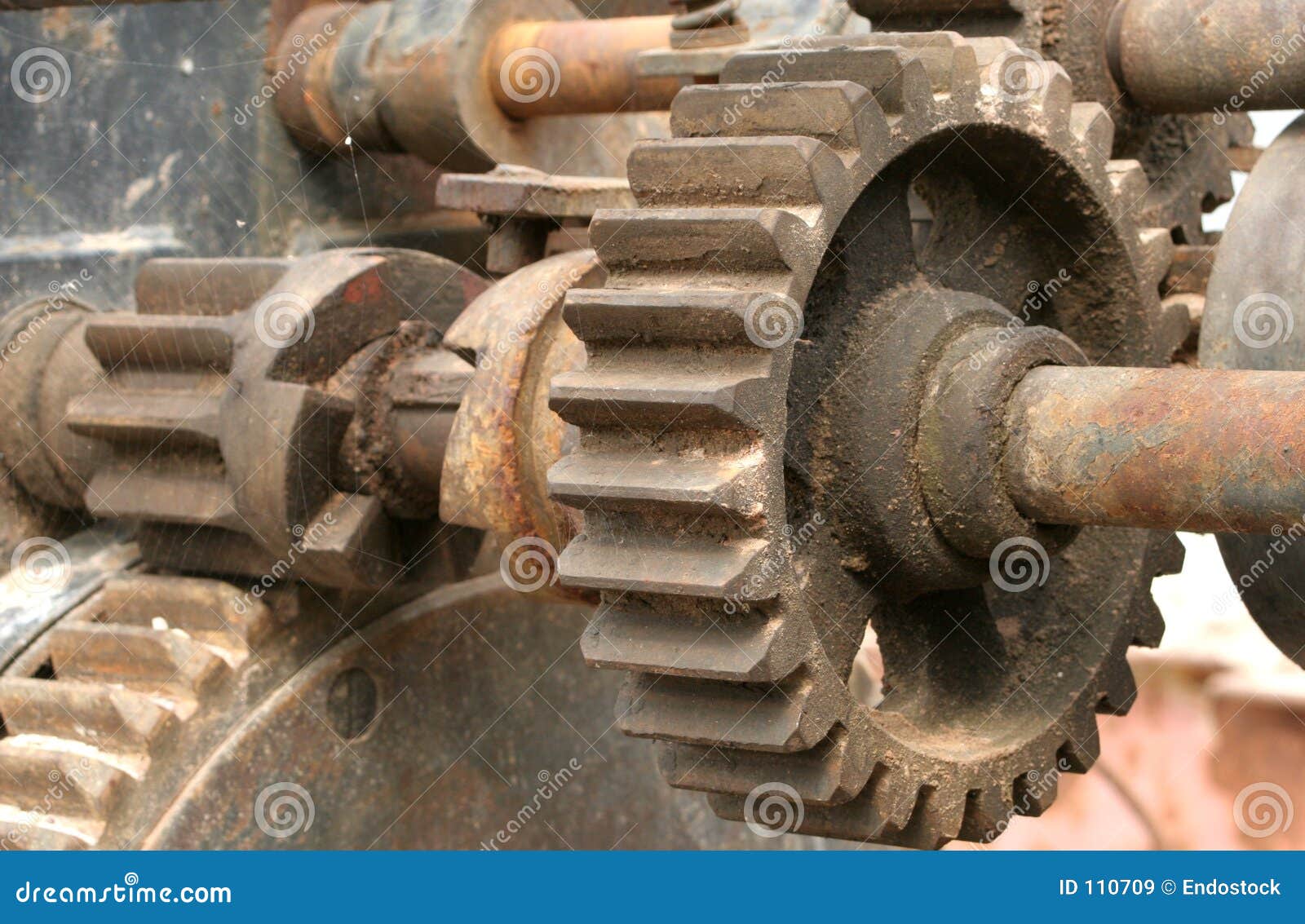 Cog-wheel stock image. Image of schaft, industry, lubricate - 110709