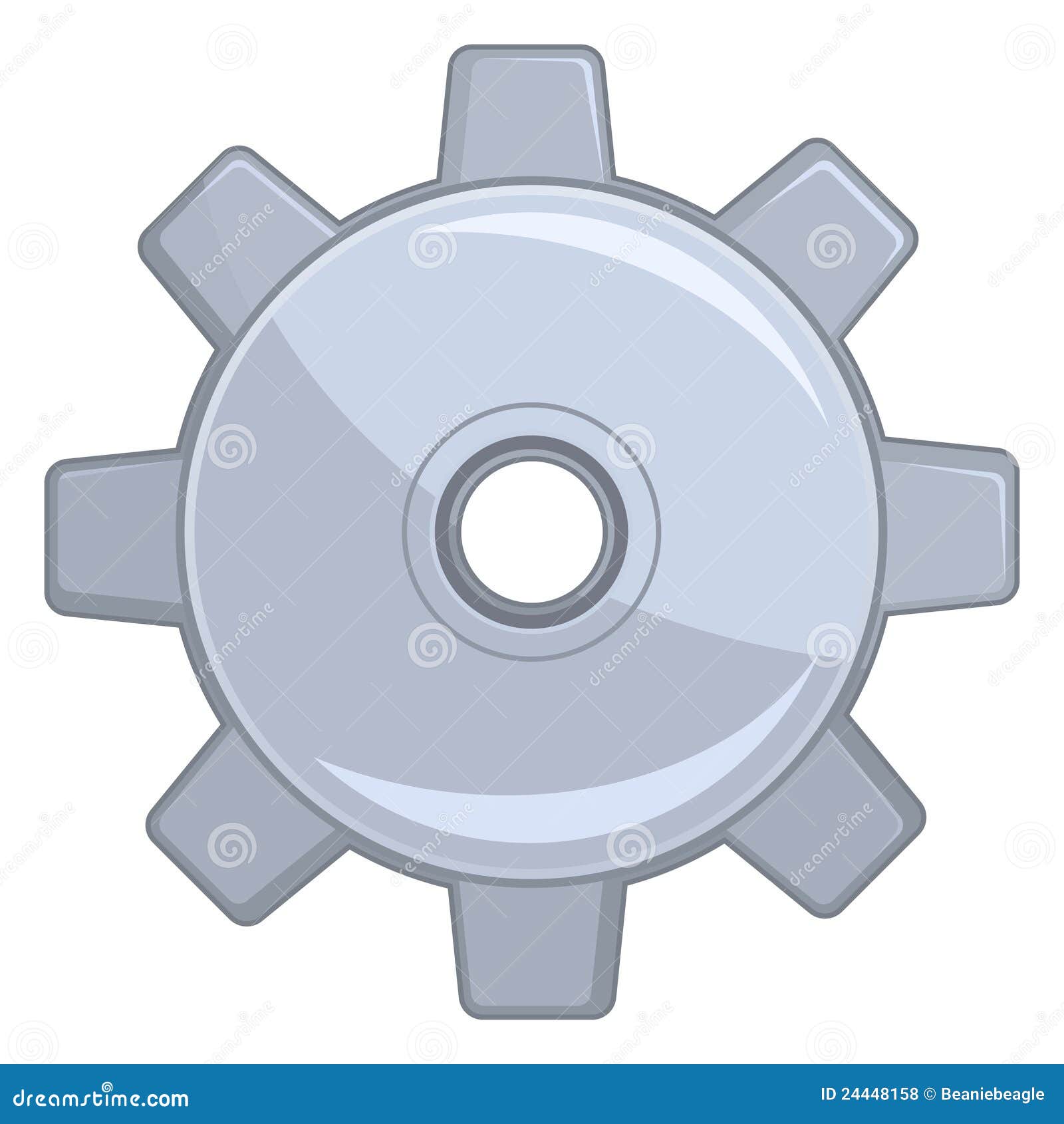 Cog Wheel Vector Illustration | CartoonDealer.com #24448158
