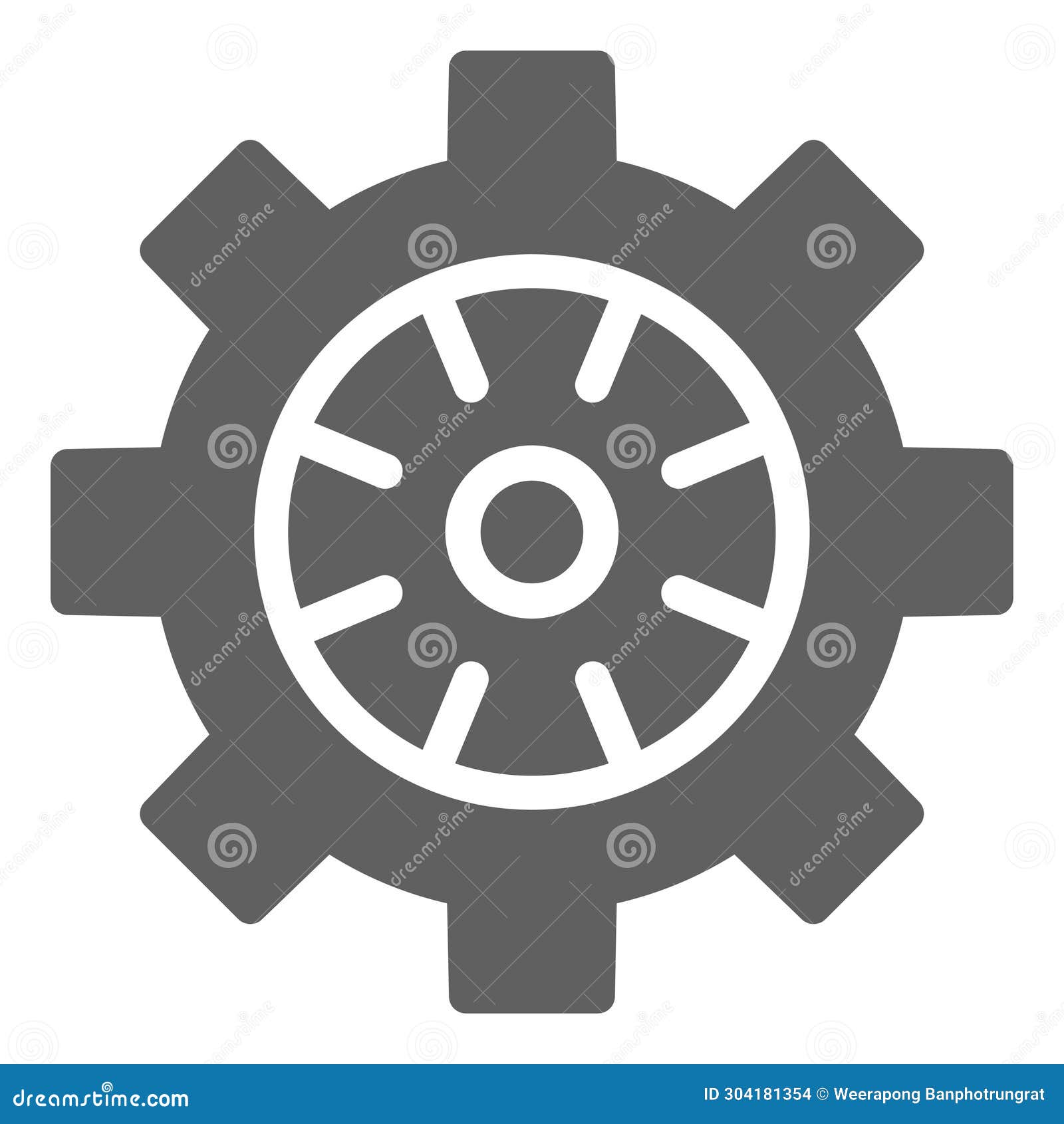 Engineer Symbol, Engineering Sign, Cogwheel Sign in the Industry Stock ...