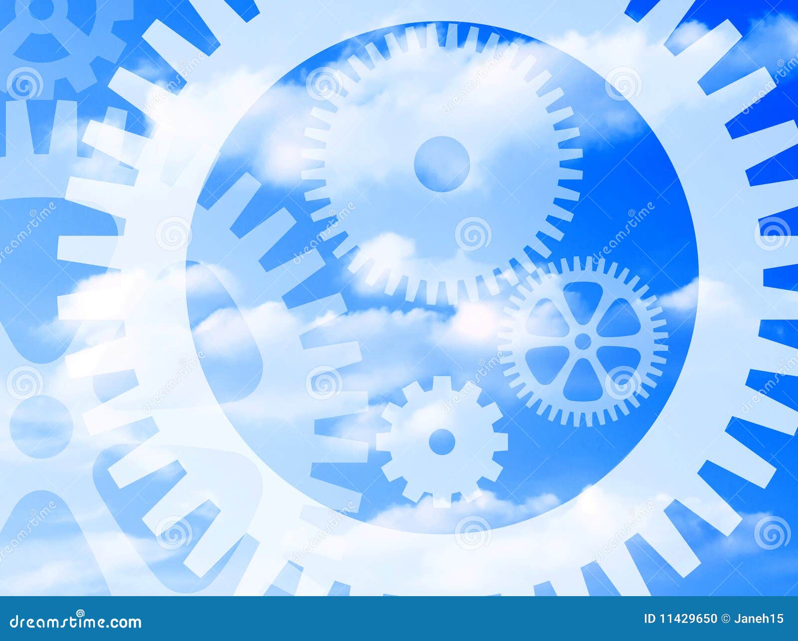 Cog wheel abstract stock illustration. Illustration of concepts - 11429650