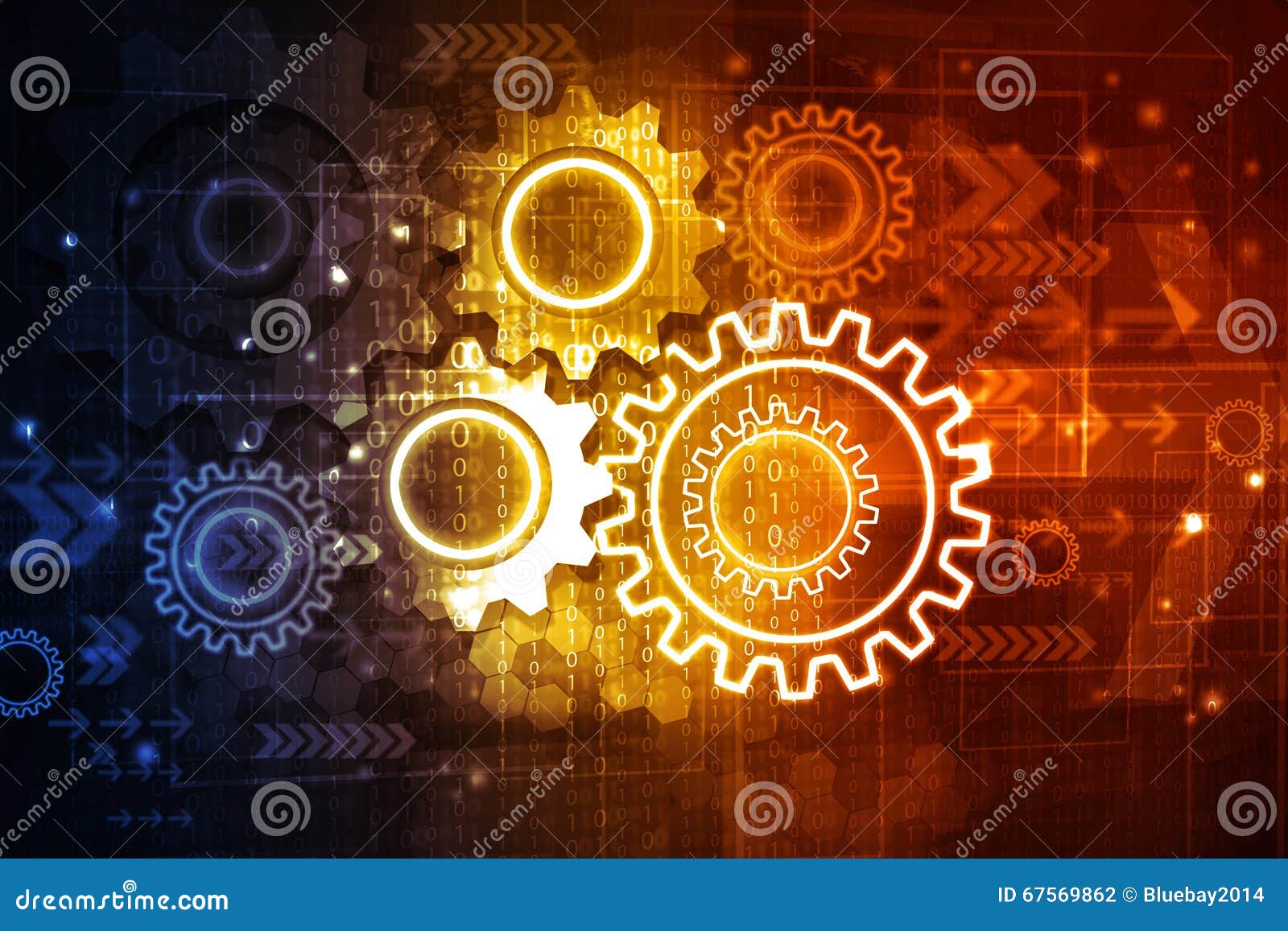 Cog wheel background stock illustration. Illustration of arrows - 67569862