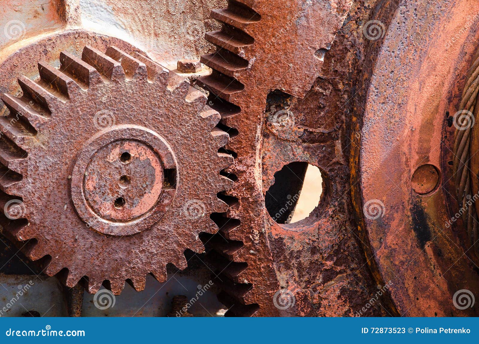 Cog wheel stock image. Image of industrial, iron, mechanism - 72873523