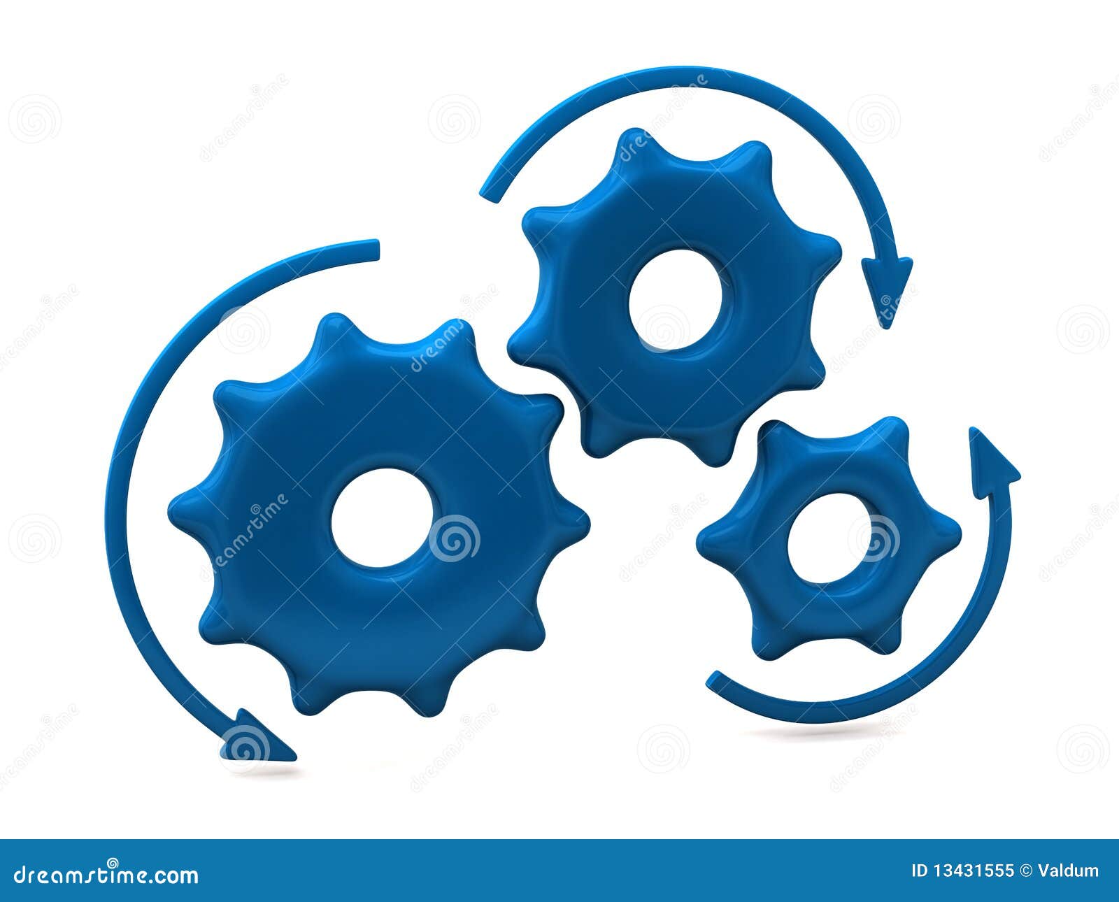 Cog Wheels stock illustration. Illustration of interlock - 13431555