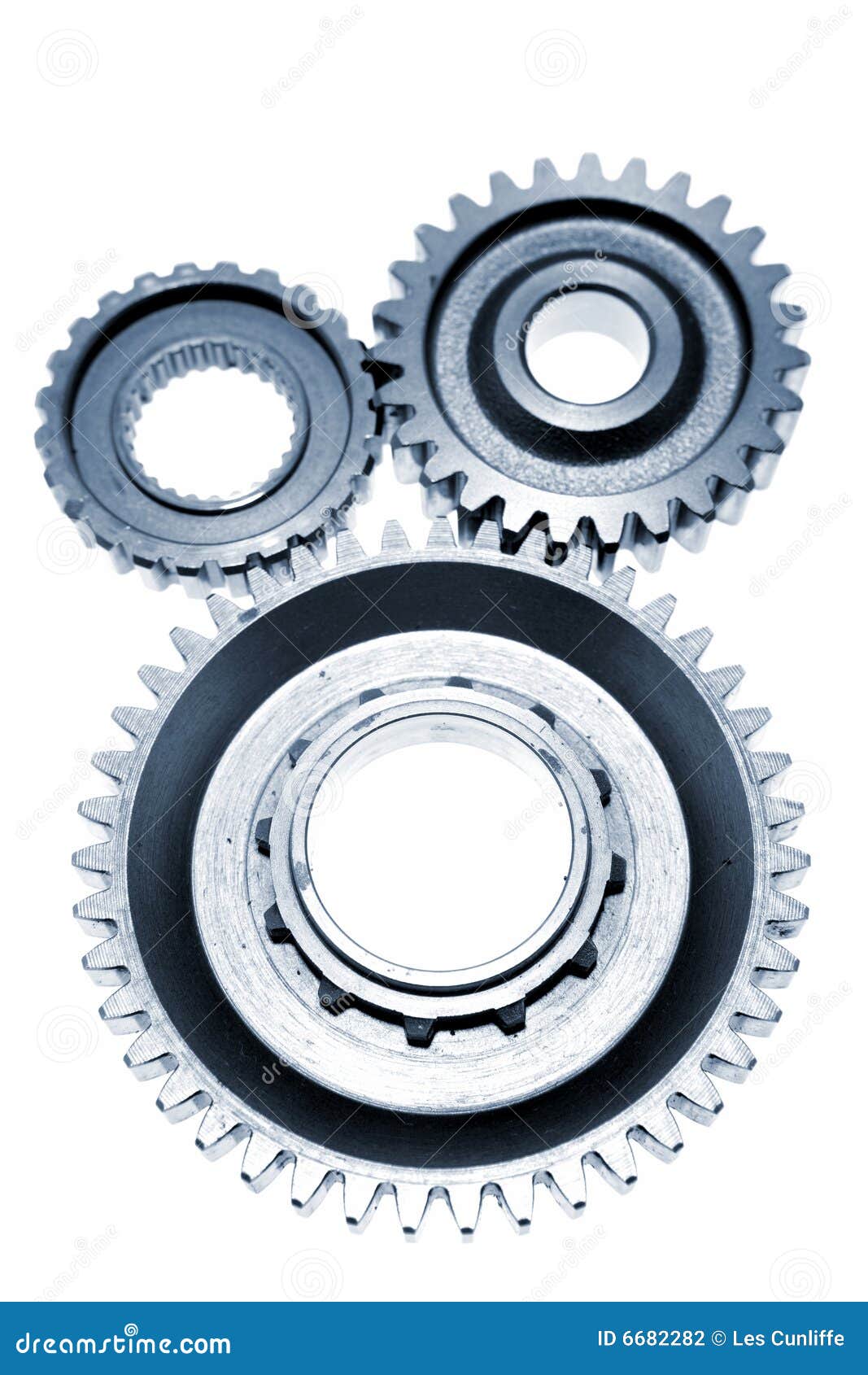 Cog Wheels stock photo. Image of gears, conceptual, three - 6682282
