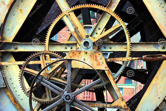 Cog wheels stock image. Image of gilt, gear, ancient, precision - 8671273