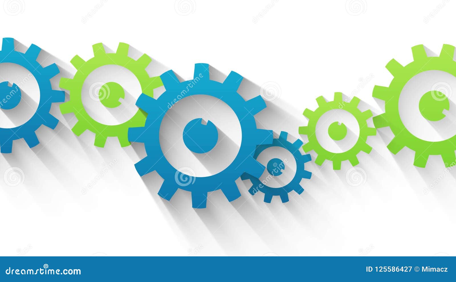 Cog Wheels Abstract Loop Animation Stock Video - Video of factory ...