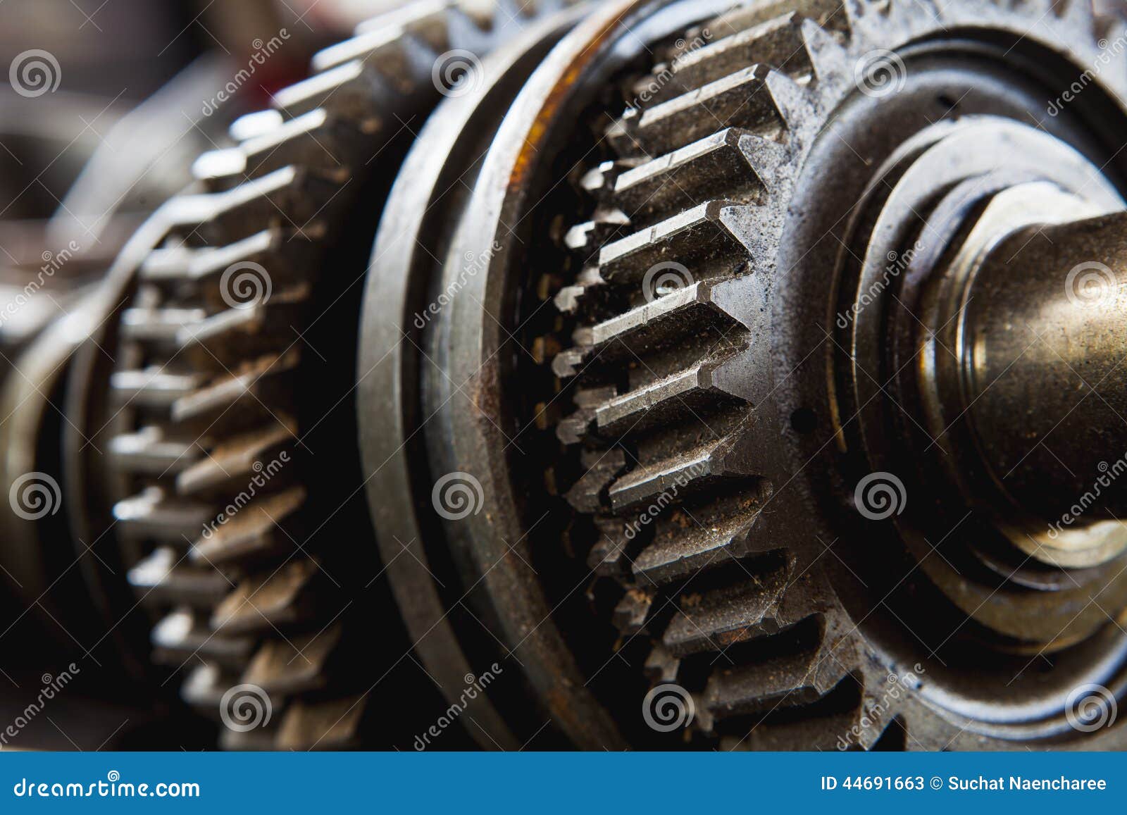 Cog wheels stock image. Image of group, iron, lubrication - 44691663