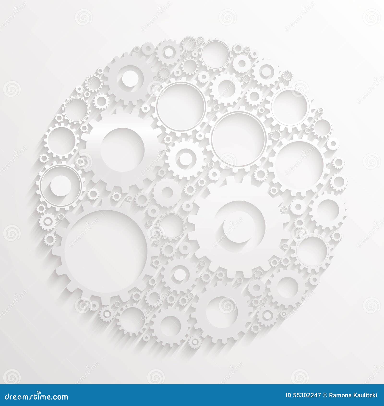 Cog Wheels stock illustration. Illustration of cooperation - 55302247