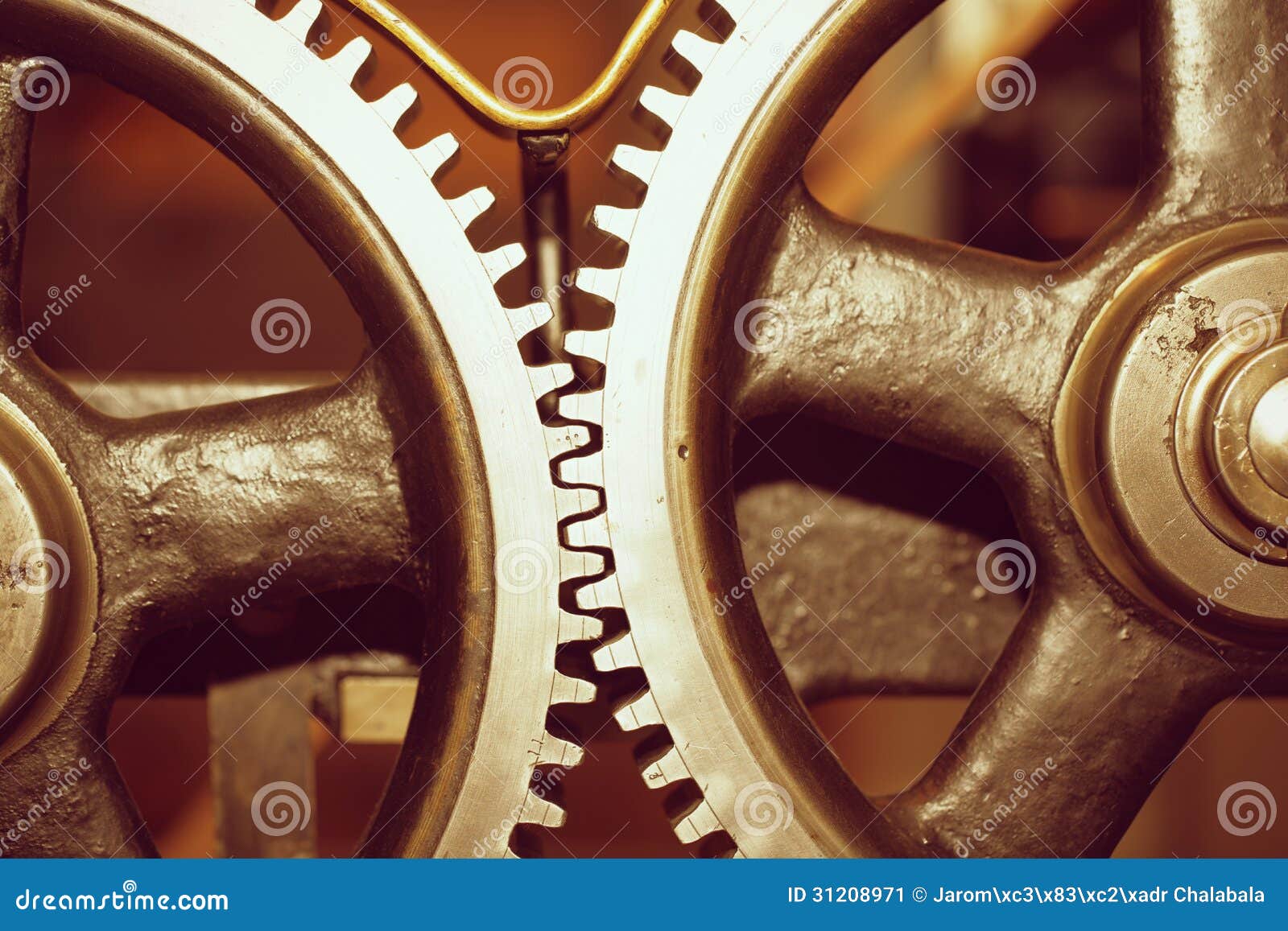 Cog wheels stock image. Image of metal, progress, electric - 31208971