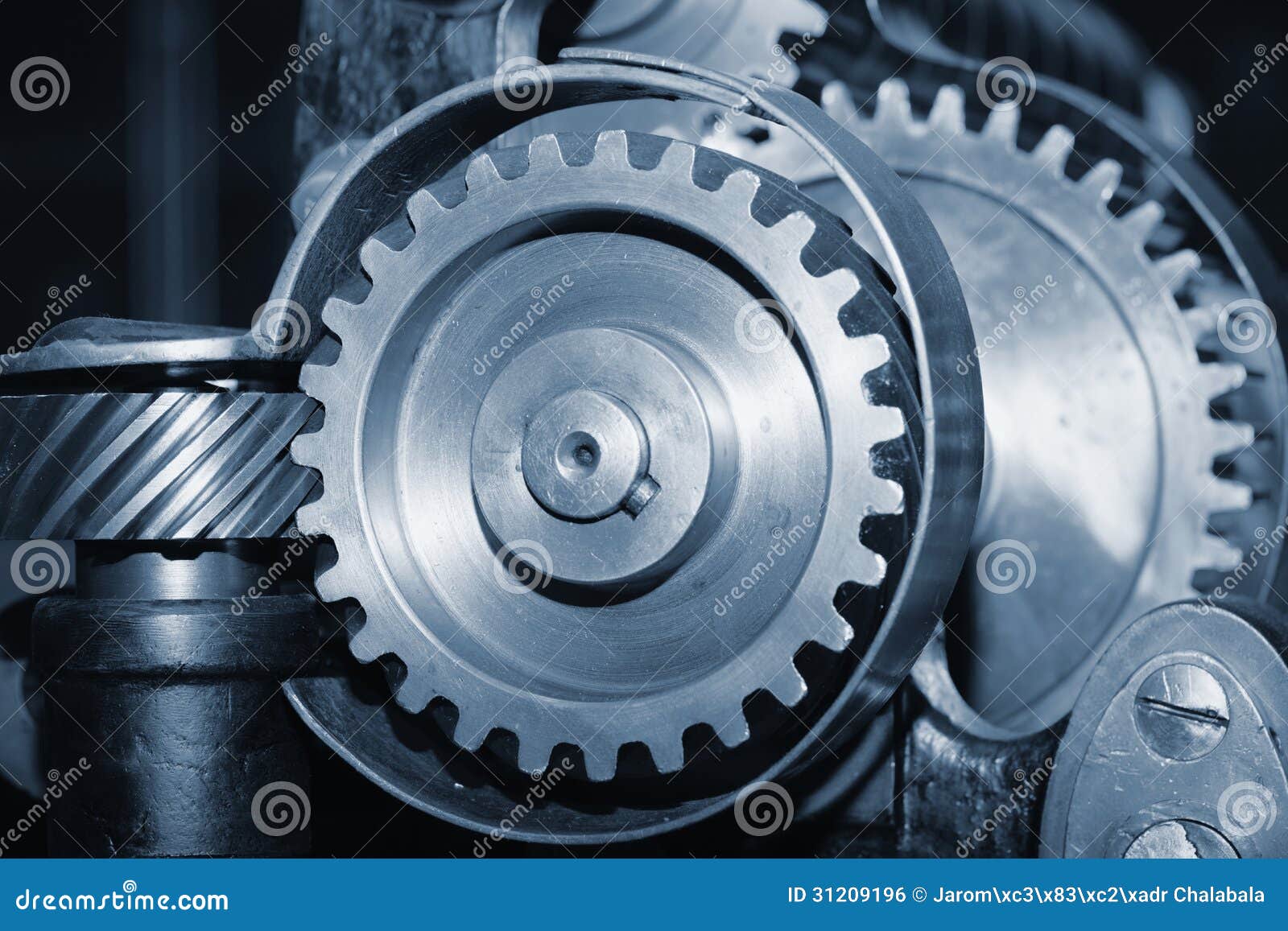 Cog wheels stock photo. Image of engineering, electric - 31209196