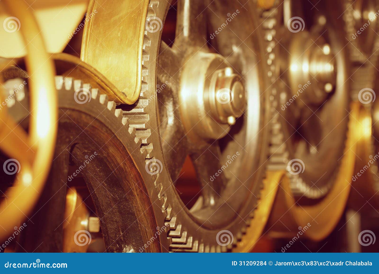 Cog wheels stock photo. Image of machine, objects, classic - 31209284