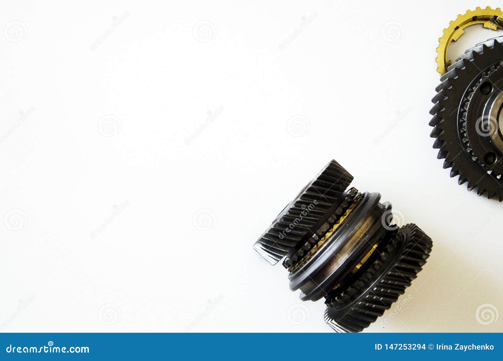 Cog Wheels in the Motor. Mechanism Stock Photo - Image of gears ...