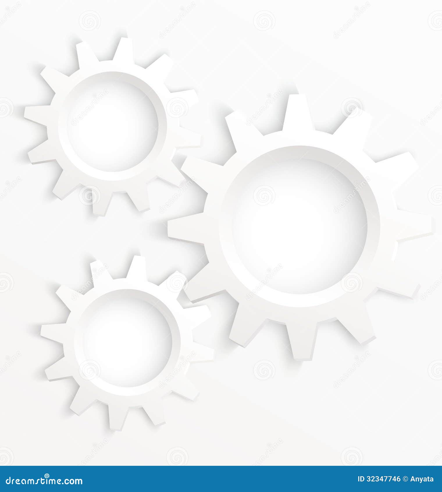 Cog wheels white vector stock vector. Illustration of wheel - 32347746