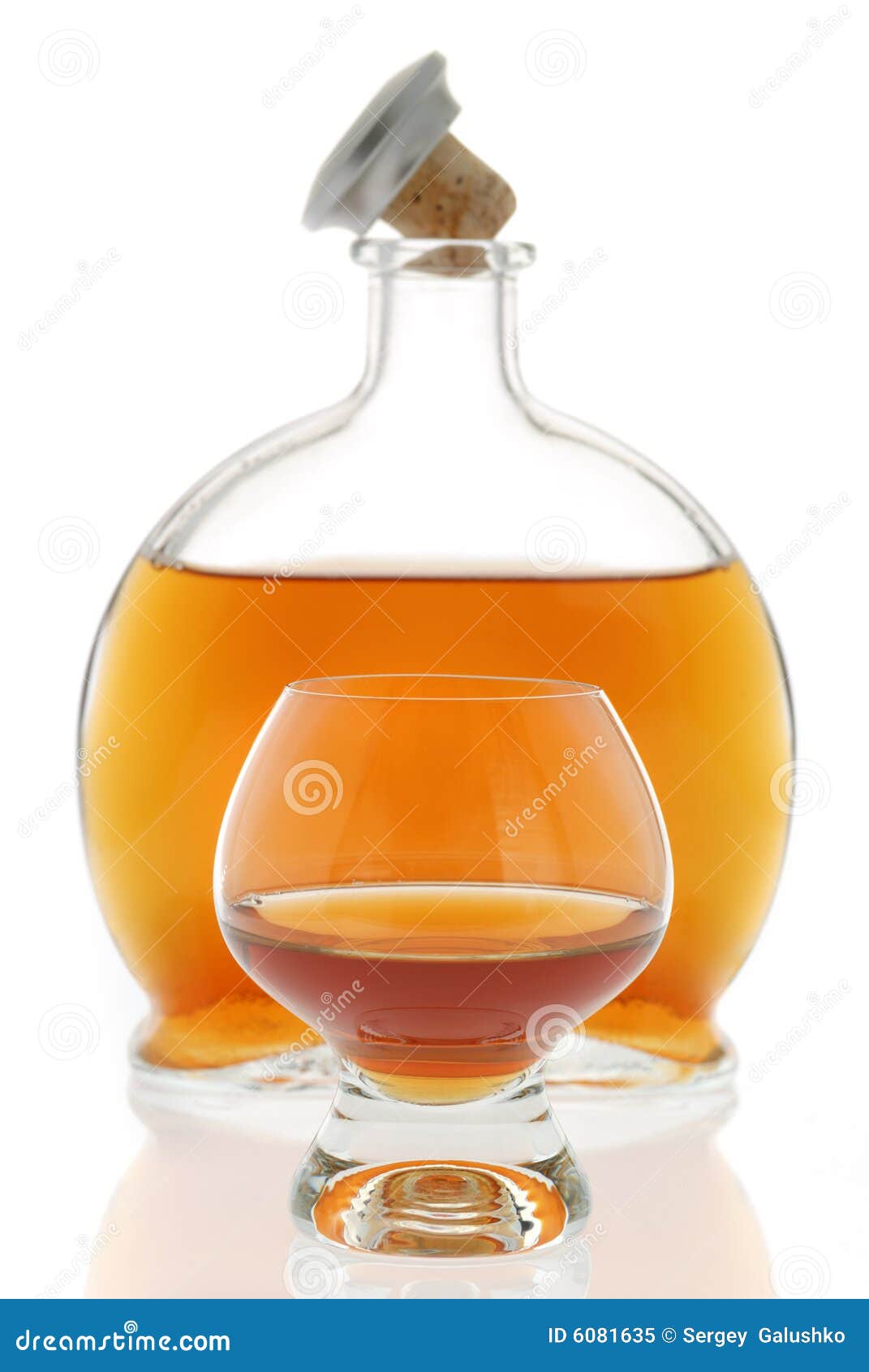 Cognac stock image. Image of reflection, isolated, luxury - 6081635