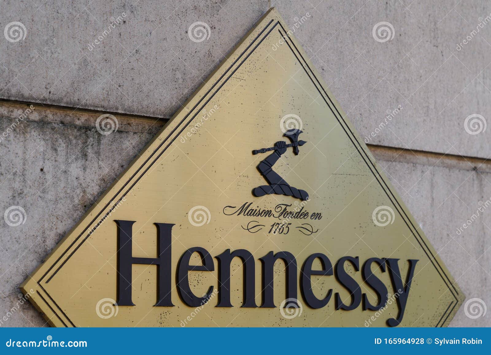 Cognac , Aquitaine / France - 12 04 2019 : Hennessy Spirit Shop Sign ... Cognac , Aquitaine / France - 12 04 2019 : Hennessy Spirit Shop Sign ...