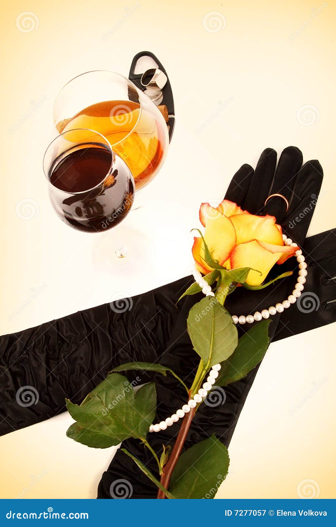 Cognac wine and rose stock image. Image of cahors, colour - 7277057