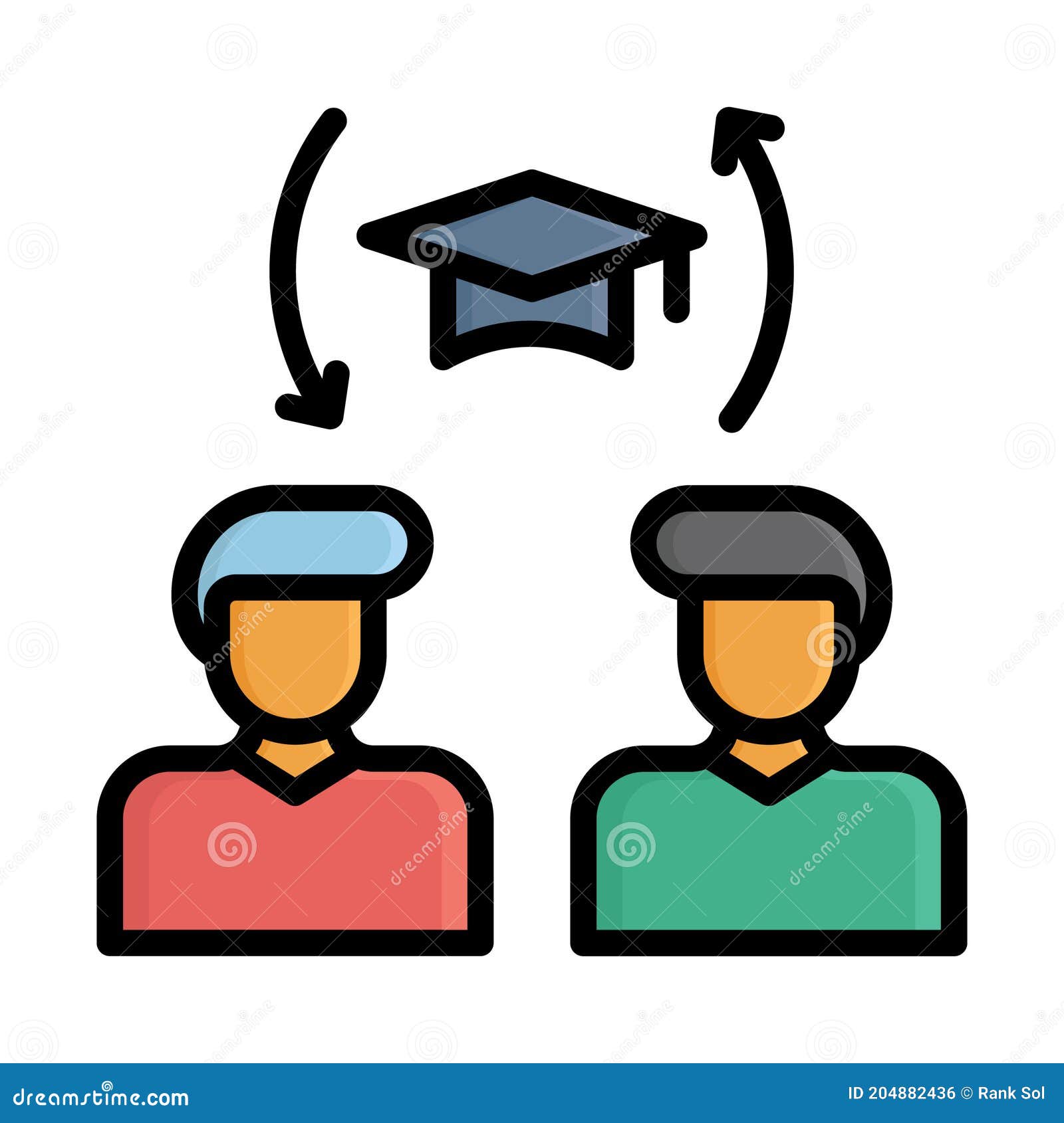 Cognition, Combine Learning Vector Icon Which Can Easily Modify or Edit ...