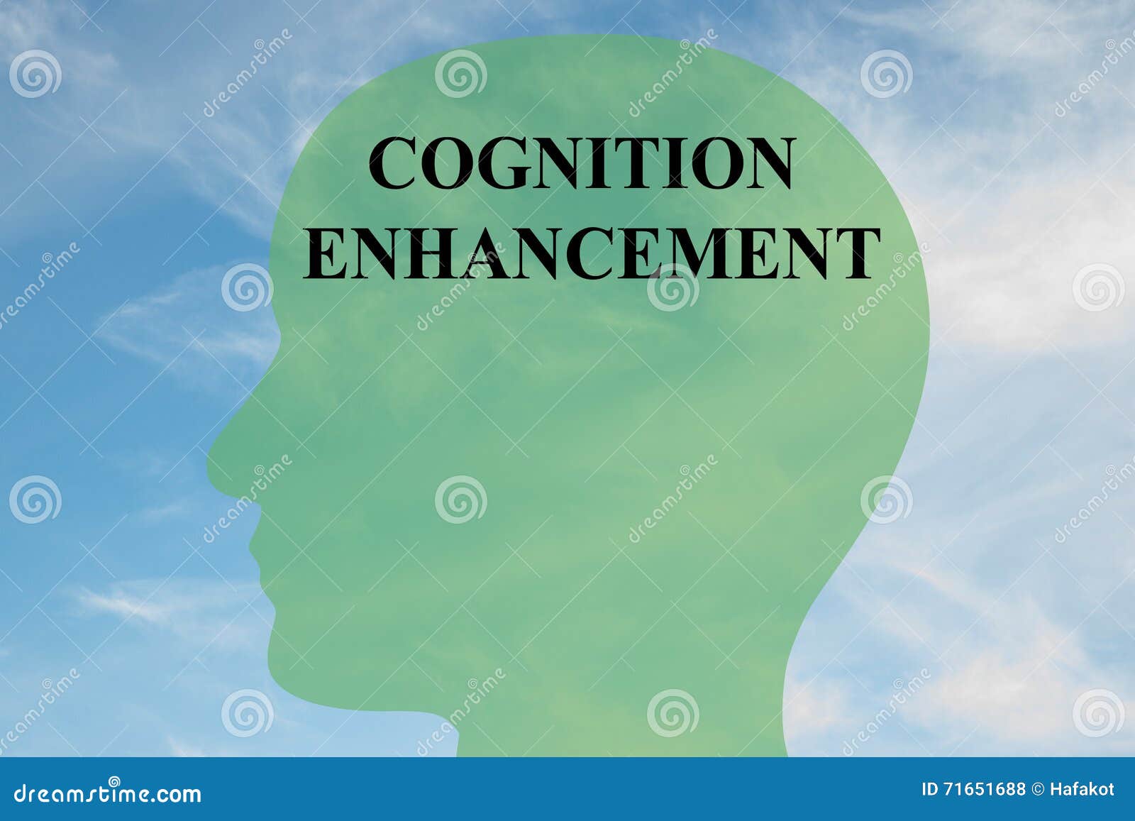 Cognition Enhancement Mind Concept Stock Illustration - Illustration of ...