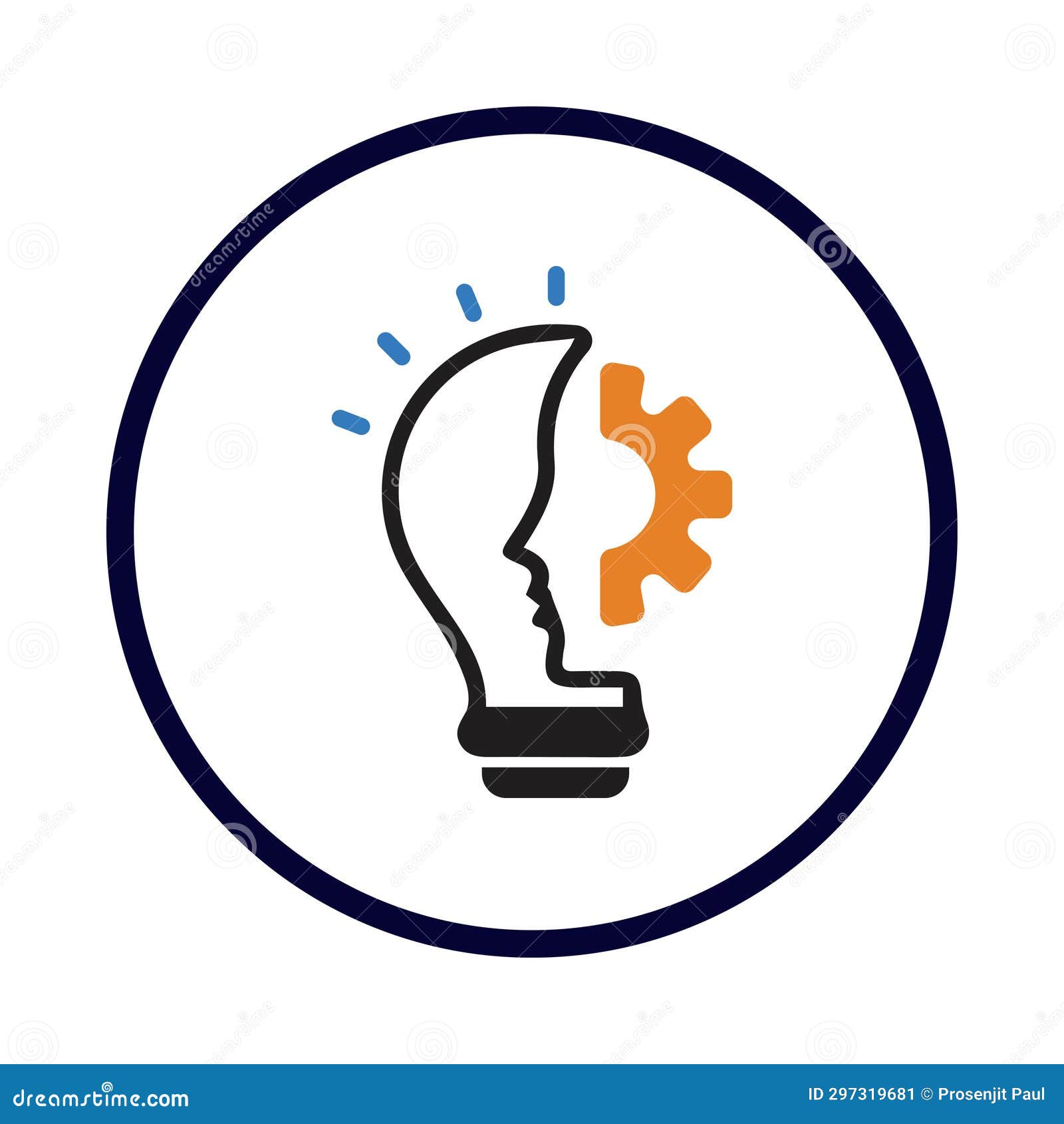 Cognitive Artificial, Gear, Head, Search, Bulb, Cognitive Artificial ...