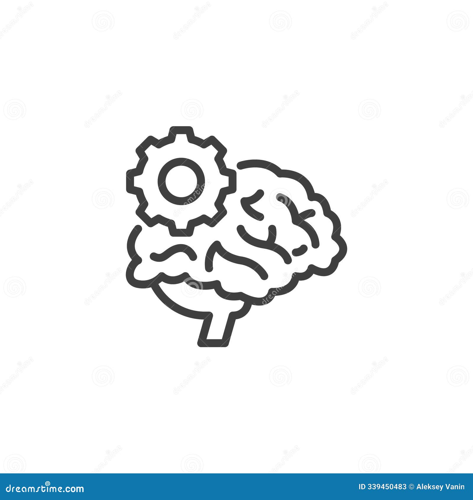 Cognitive Behavioral Therapy Line Icon Stock Illustration ...