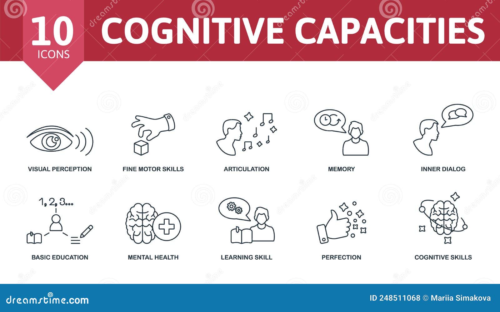 Cognitive Capacities Stock Illustrations – 3 Cognitive Capacities Stock ...